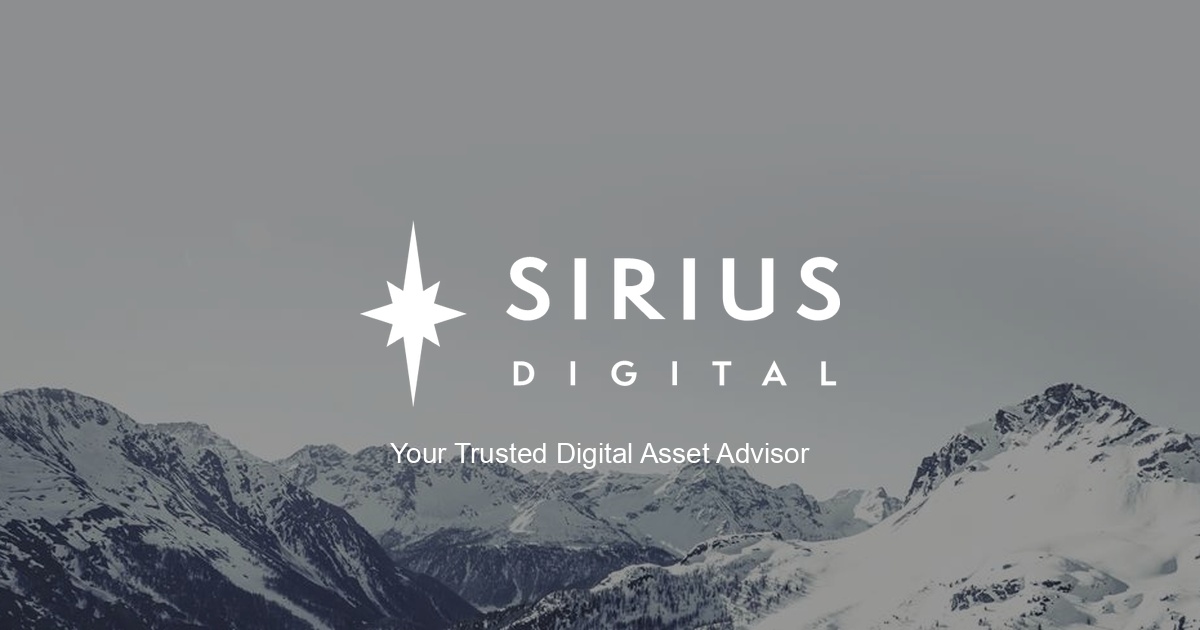 Sirius Digital | Your Trusted Digital Asset Consultant